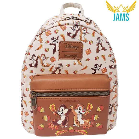Loungefly | Bags | Loungefly Disney Chip N Dale Fall Mini Backpack ...